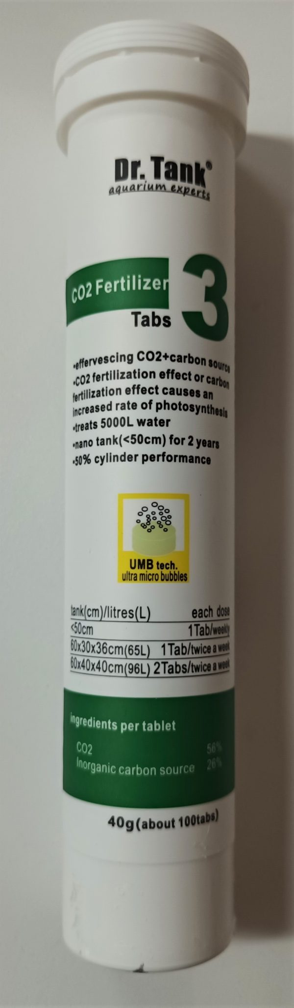 Dr Tank Tabs 3 CO2 Fertilizer – Exotic Pet Store