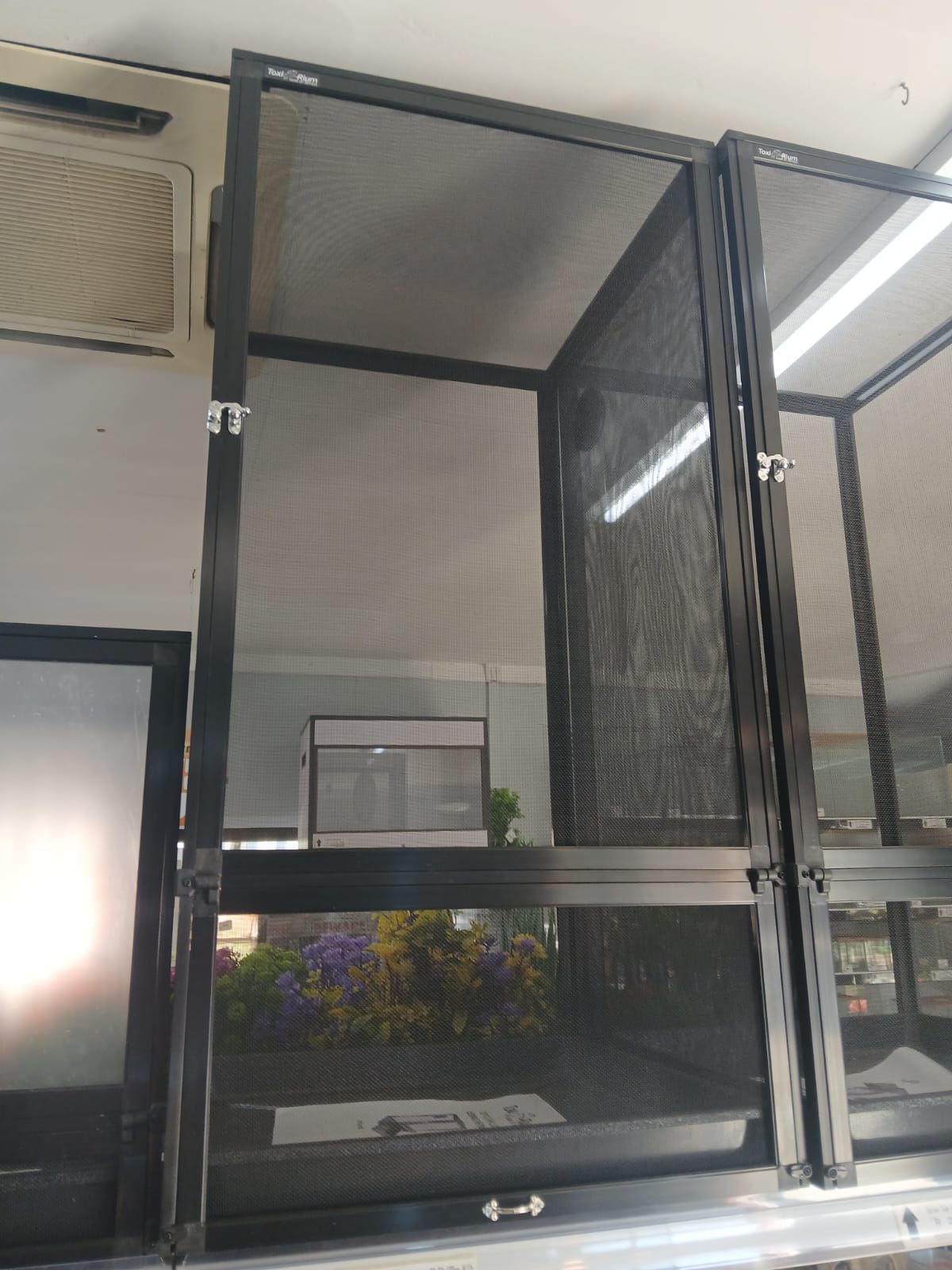 Screen Cage Large 50x50x100cm With Tray – Exotic Pet Store