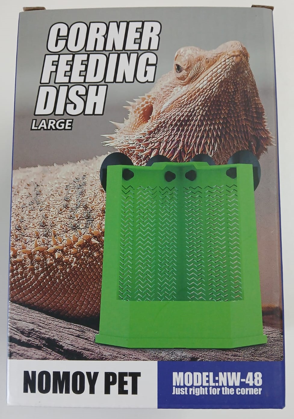 Corner Feeding Dish Large – Exotic Pet Store