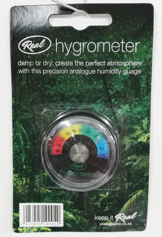 Real Analogue Hygrometer – Exotic Pet Store